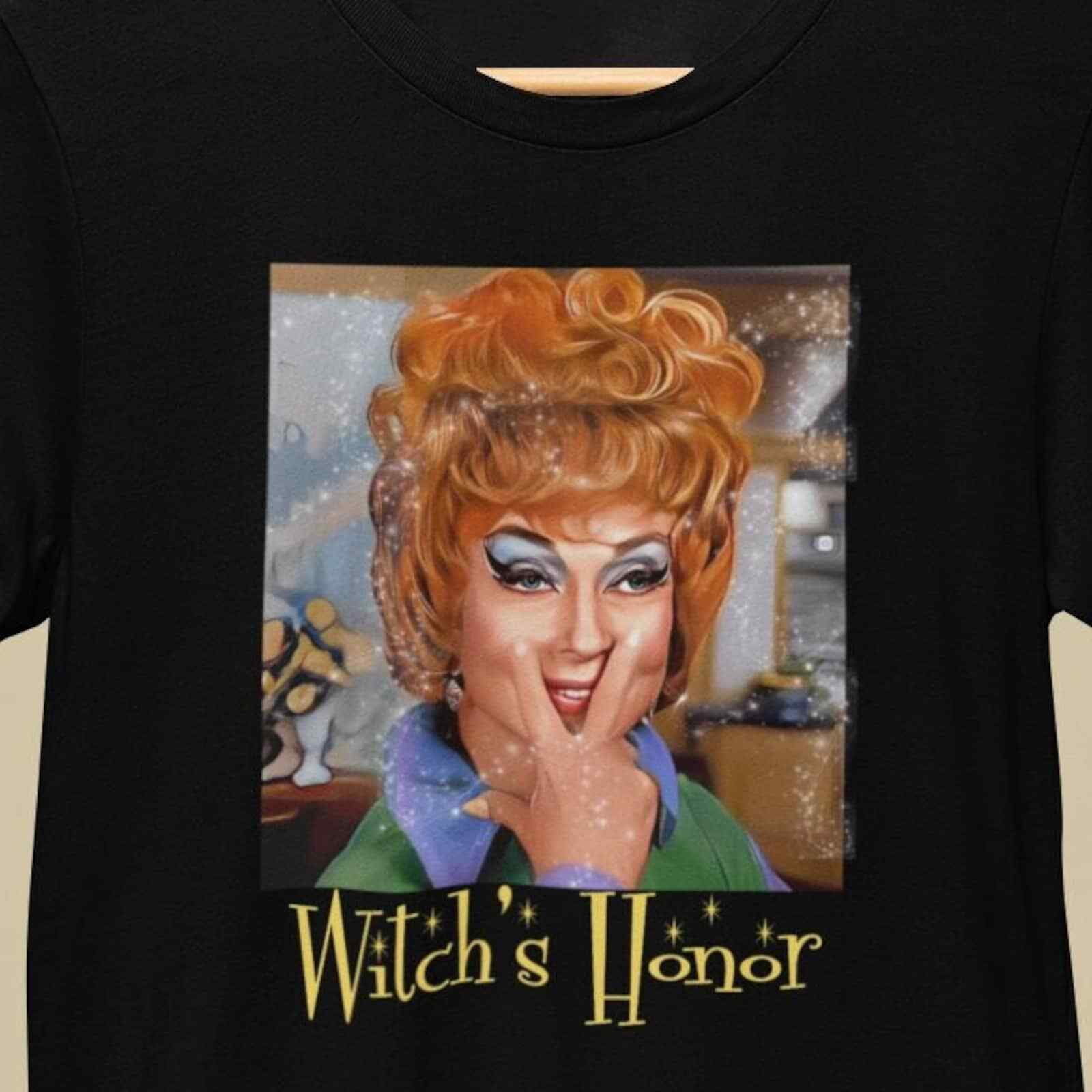 Endora Bewitched Witch's Honor Graphic T-Shirt - Walmart.com