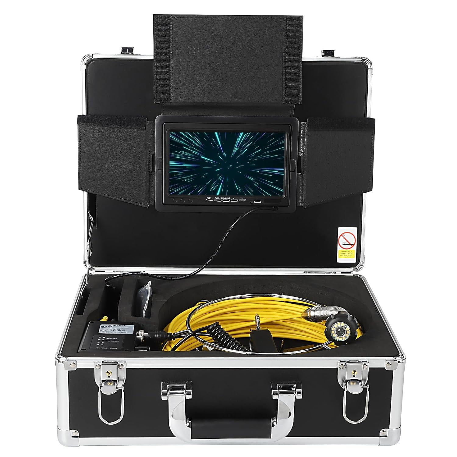 Endoscope Camera with Light, 100ft Borescope, 7" HD Screen Inspection ...