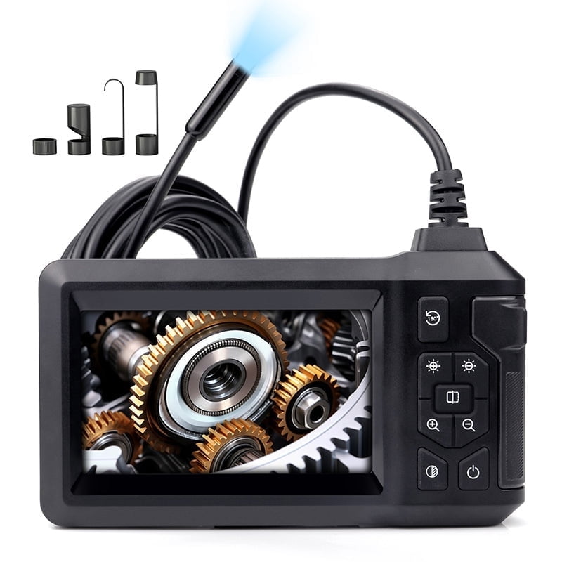 Endoscope Camera with Light - Inspection Borescope Camera with 4.3" IPS ...