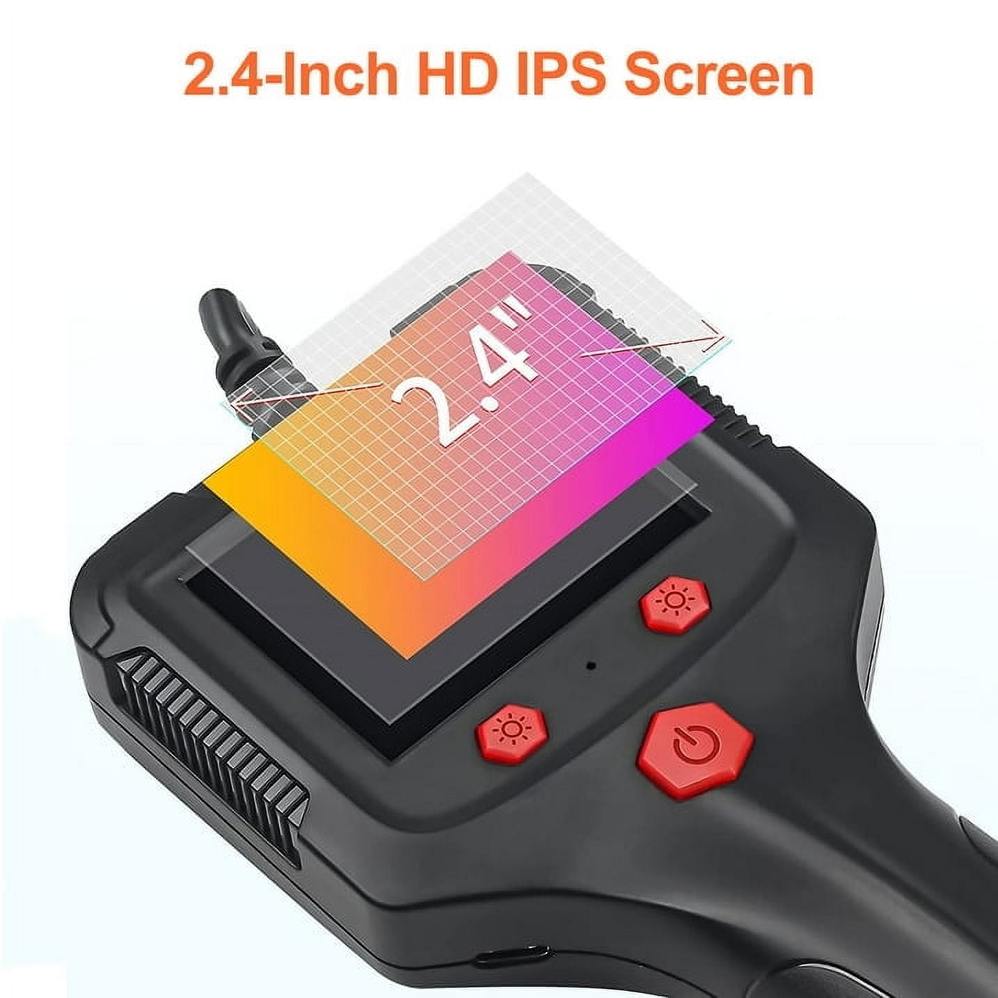 Endoscope Camera With Light, Inspection Camera, Handheld Borescope ...