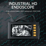 Endoscope Camera With 6LED Light 1920x1080P Borescope Tool 5.5mm IP67 ...
