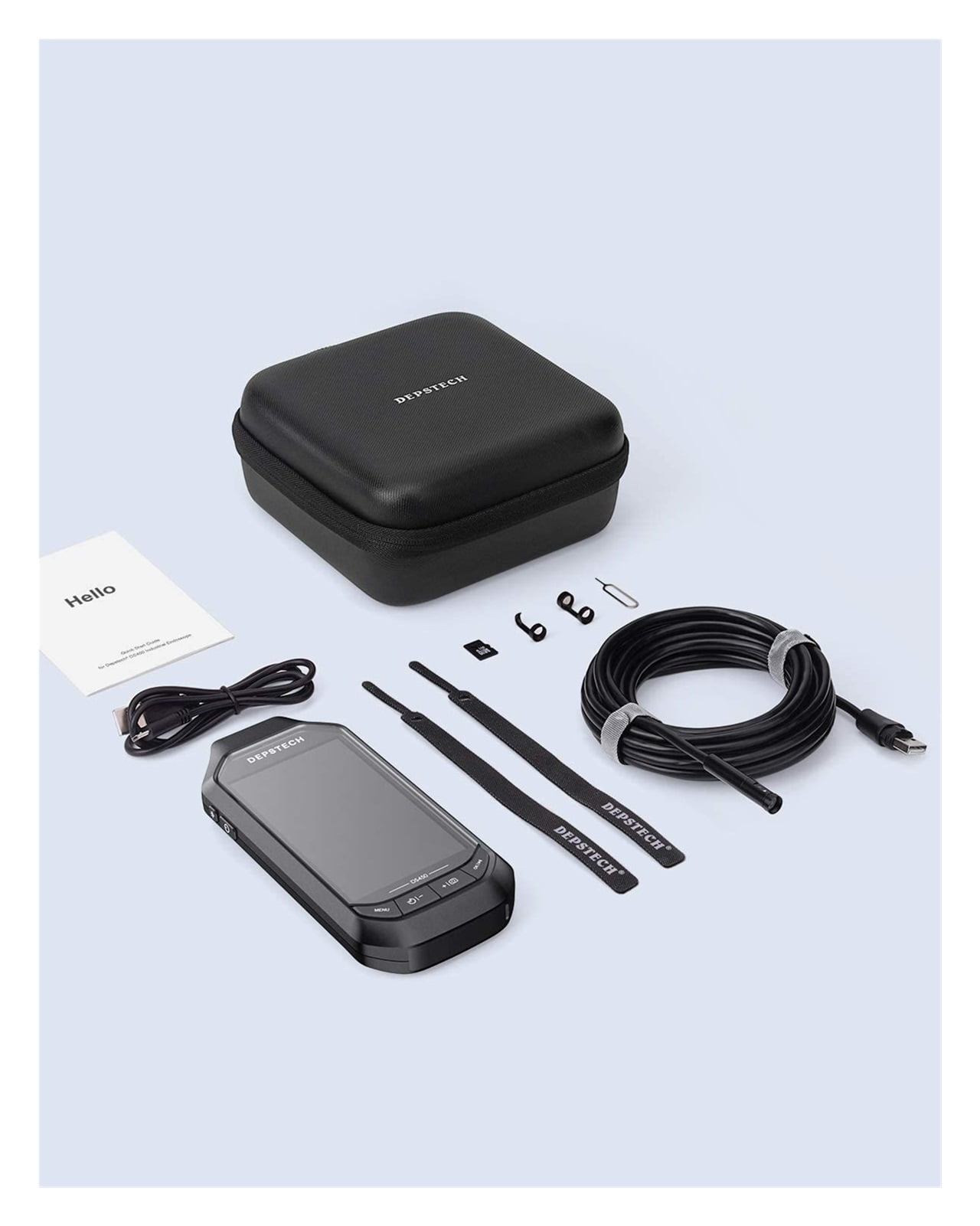 Endoscope Dual Lens 4.5" IPS Screen 1080P HD Inspection Camera ...