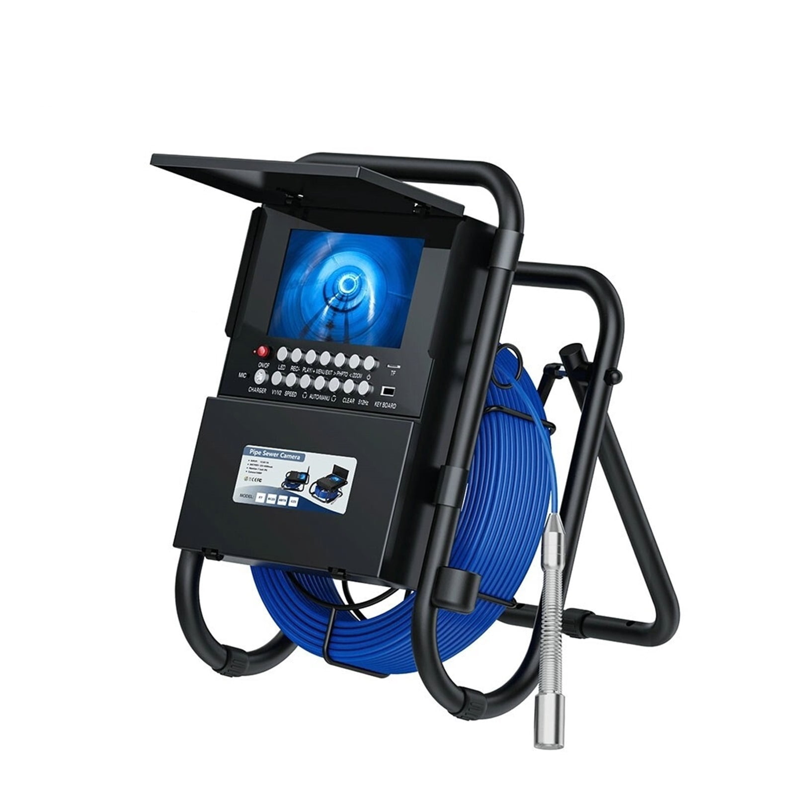 Endoscope Pipe Camera Pipe Inspection Camera With Self-Leveling 512HZ ...