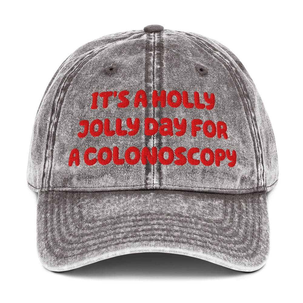 Endoscopy Christmas Gastroenterology Embroidered Vintage Cap, It's A ...