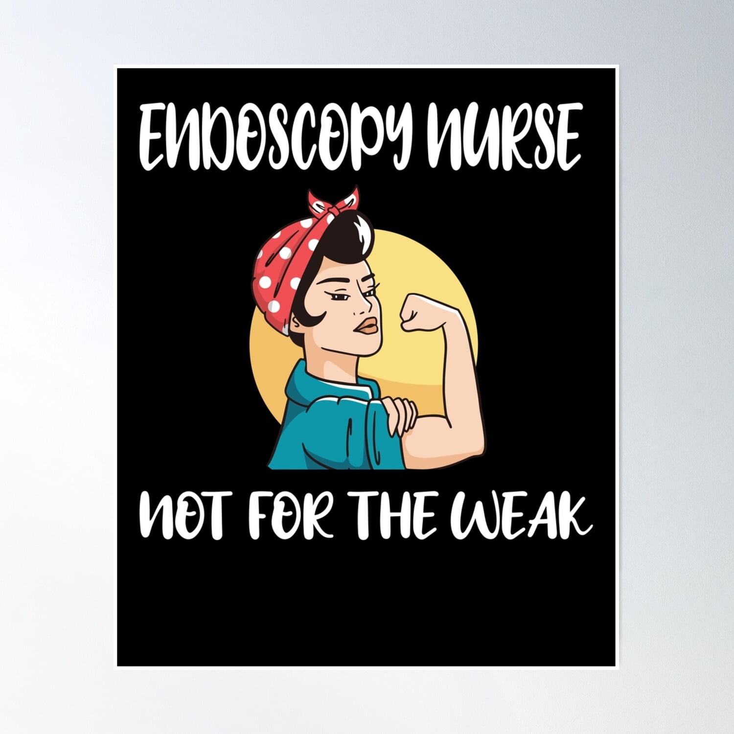 Endoscopy Nurse Gastroenterology Endo Nursing Poster Wall Art, Modern ...