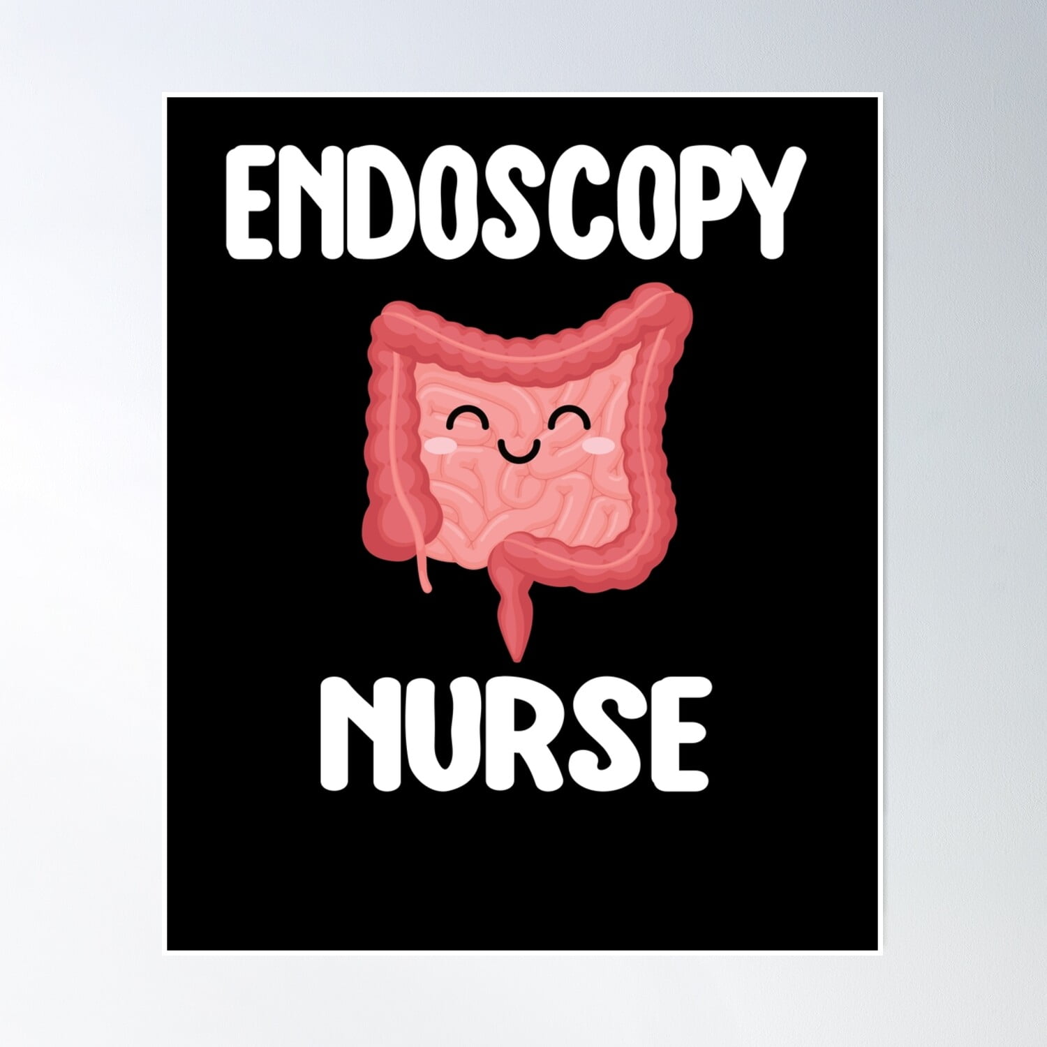 Endoscopy Nurse Gastroenterology Endo Nursing Poster Wall Art, Modern ...