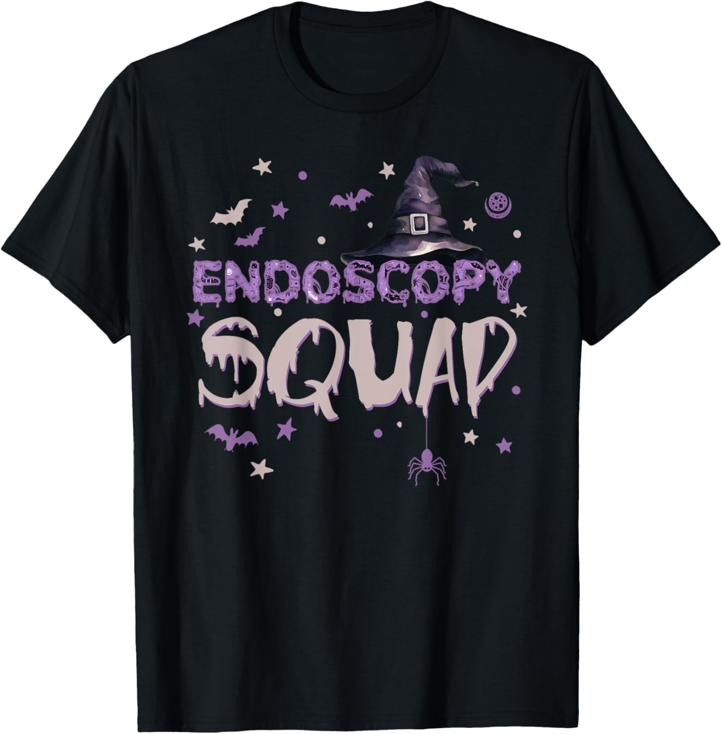 Endoscopy Squad Halloween Fun Endoscopist Witch T-Shirt - Walmart.com