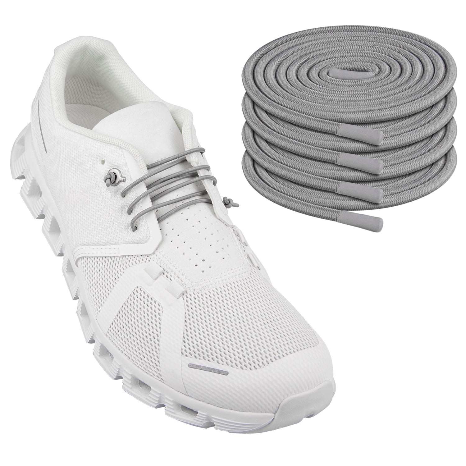 Endoto 2 Pairs Elastic Shoelaces for ON Cloud 5 & 6 No Tie Replacements ...