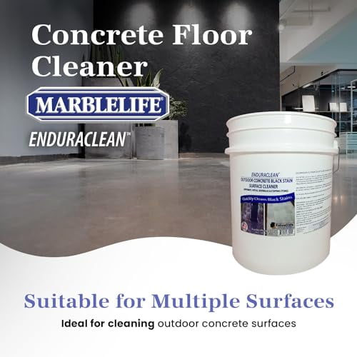 EnduraCLEAN Exterior Concrete Black Stain Remover, Outdoor Concrete ...