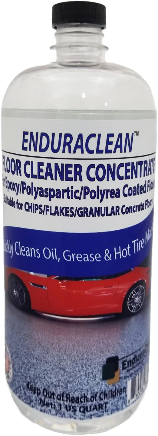 EnduraCLEAN Garage and Indoor Concrete Floor Coating Cleaner, Effective ...