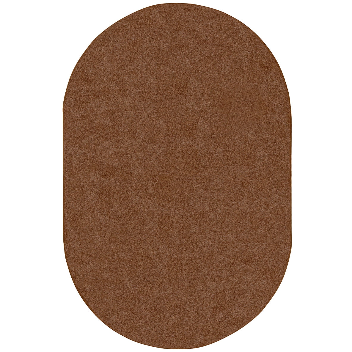 Endurance 6' x 9' Oval Area Rug in color Brown - Walmart.com