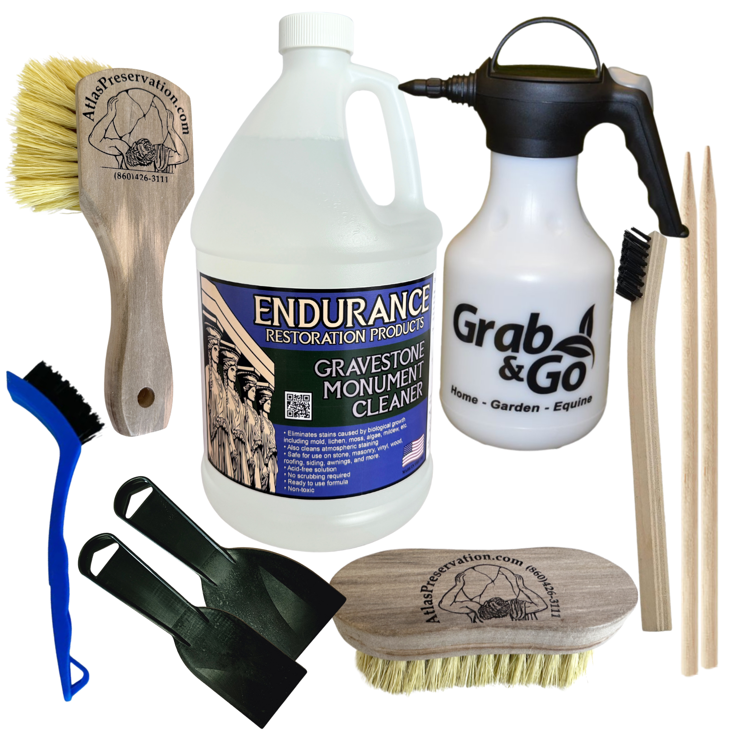 Endurance Restoration: Gravestone & Monument Cleaning - Essential Set ...