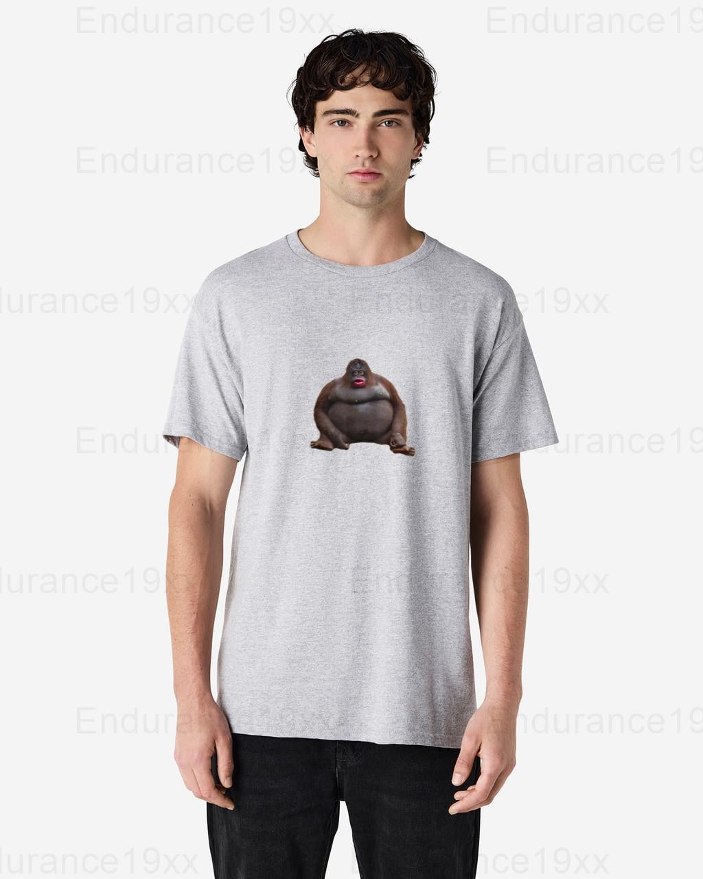 Endurance1995 Uh Oh Stinky Meme T-shirt with Funny Monkey Poop Humor ...