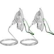 1pk Adult Non-Rebreather Oxygen Mask w/6.8Ft Crush Resistant Tubing ...