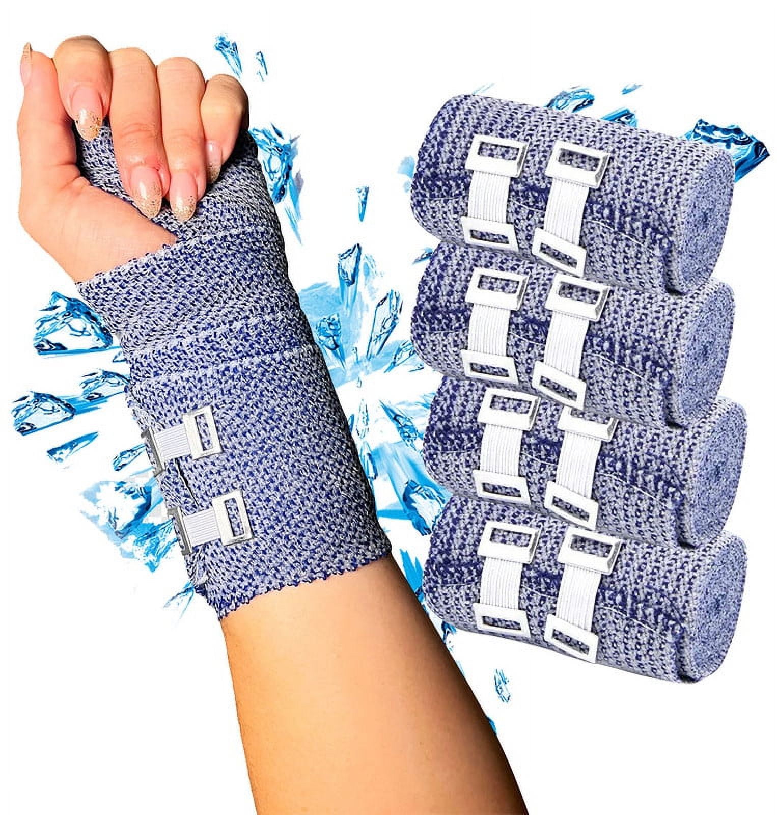 Endure Ice Bandage, Cold Compression Wraps, for Pain Relief, Strains ...