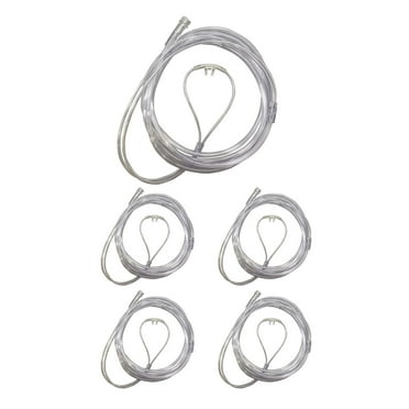 5-Pack Westmed #0101 Biflo Nasal Mask with 7' Kink Resistant Tubing ...