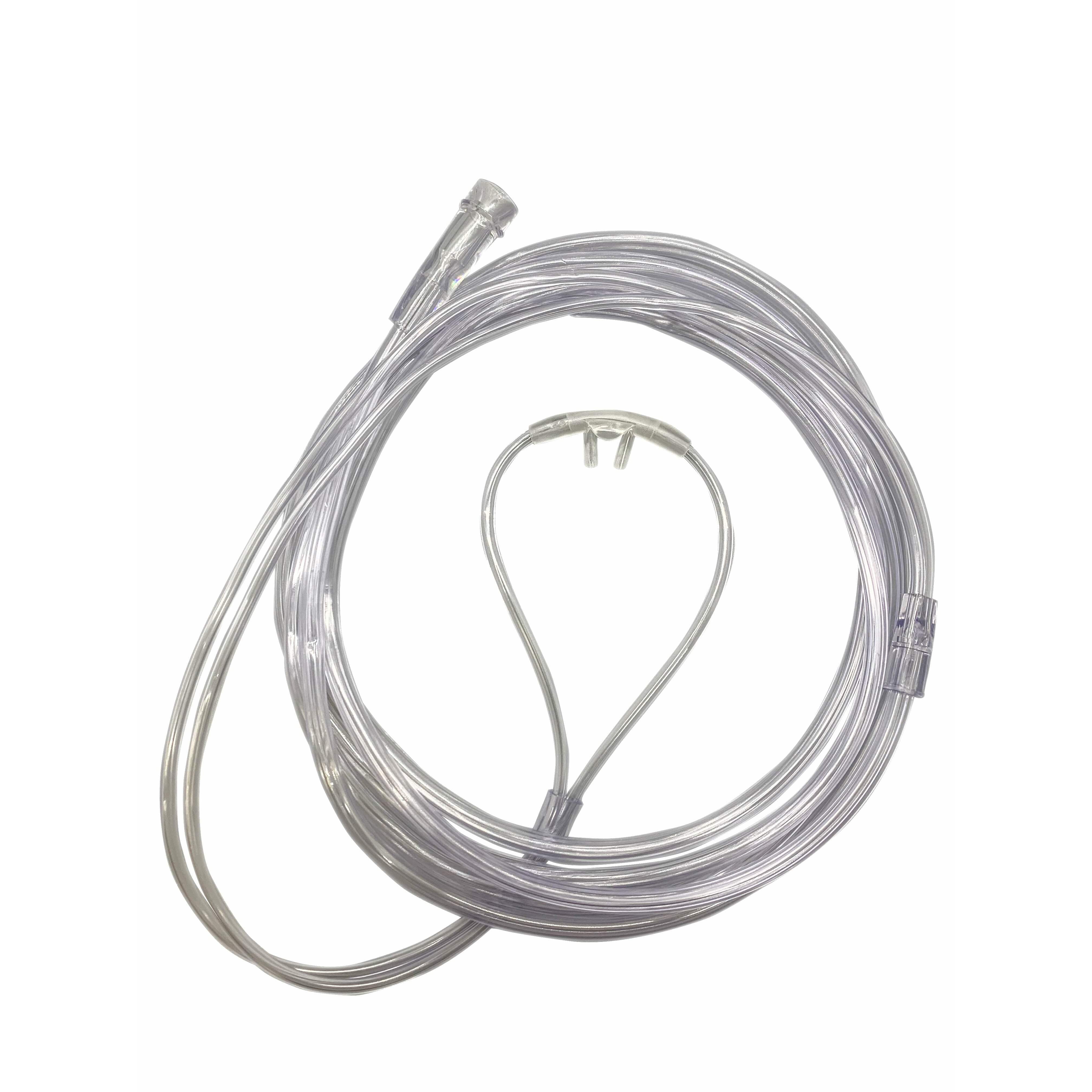 Endure Nasal Oxygen Cannula, 2M, Pack of 5 (Pediatric, Curved Prong ...