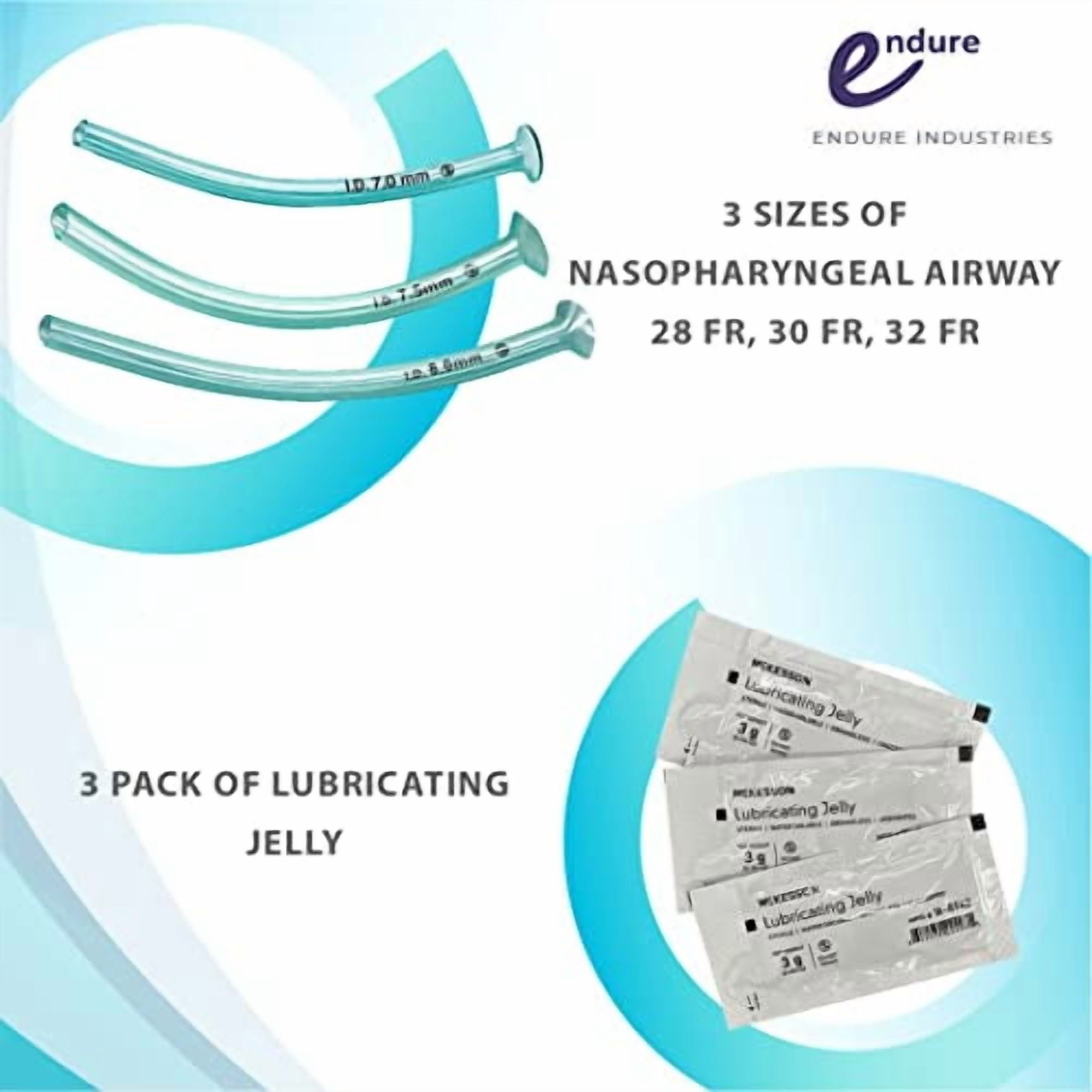 Endure Small EMS Kit | 21-Piece Essential Airway Management Kit with ...