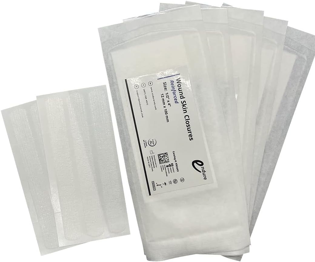 Endure Wound Skin Closures Strips, 3 Strips per Sheet, 2 sheets per ...