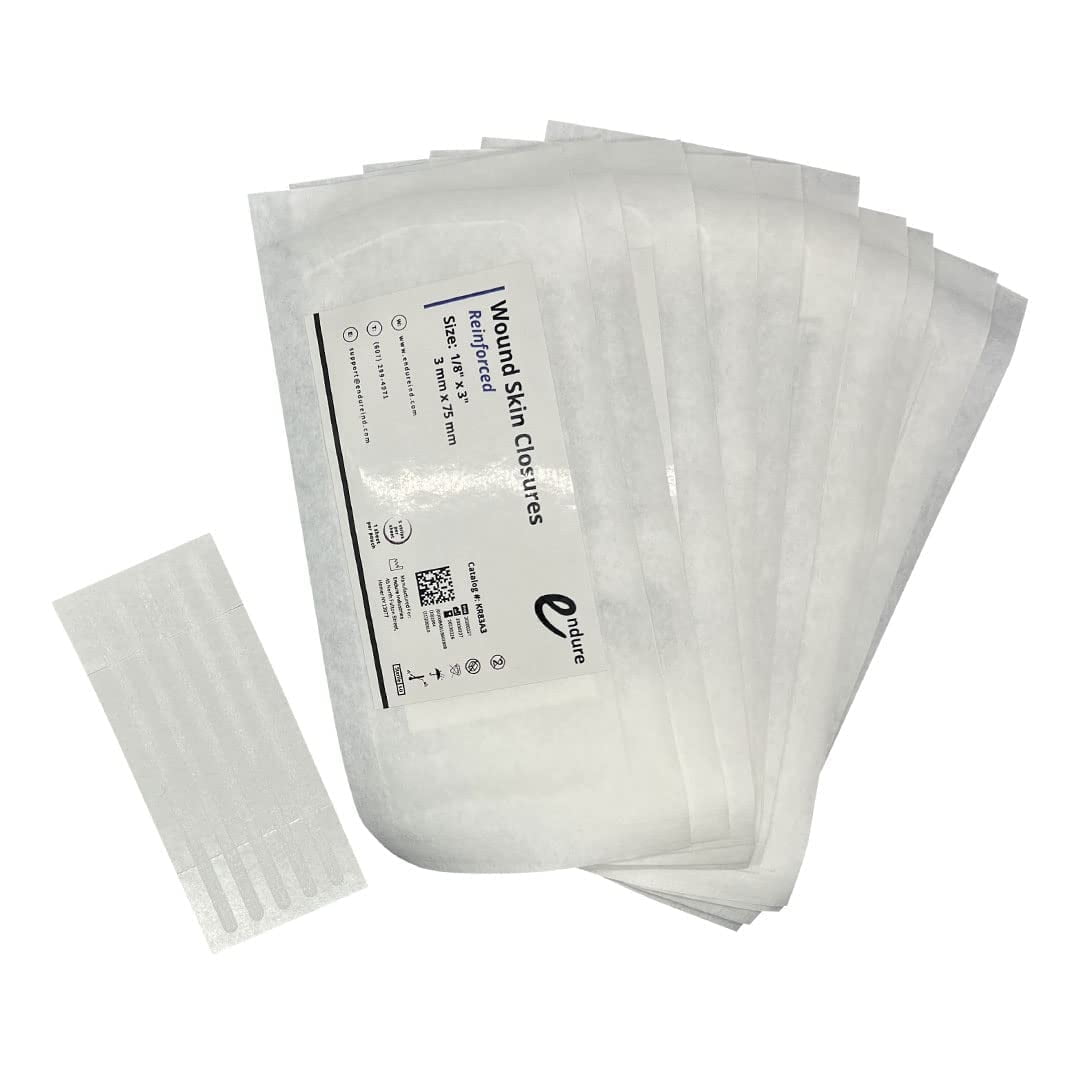 Endure Wound Skin Closures Strips, 5 Strips per Sheet, 1 Sheet per ...