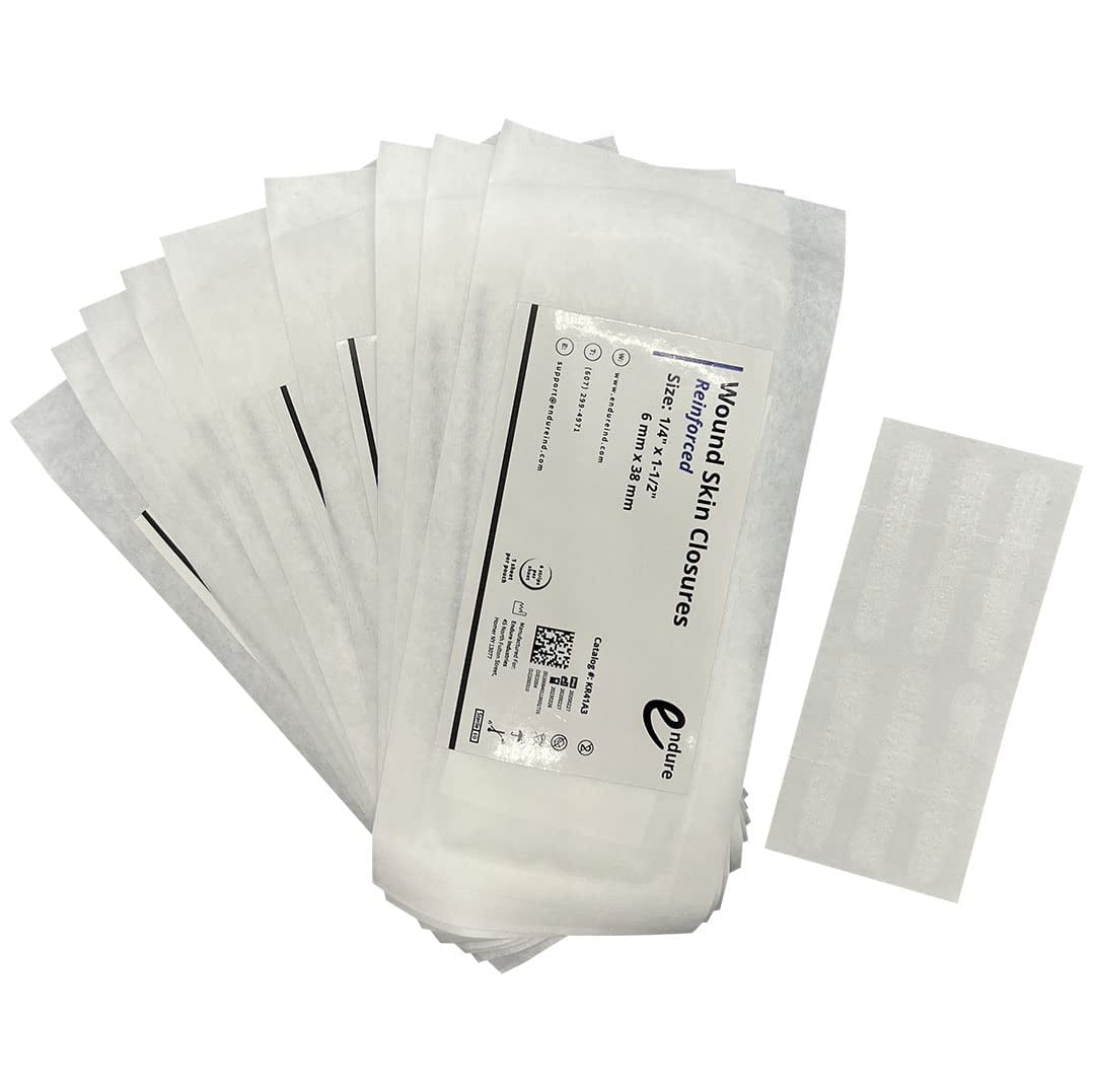 Endure Wound Skin Closures Strips, 6 Strips per Sheet, 1 Sheet per ...