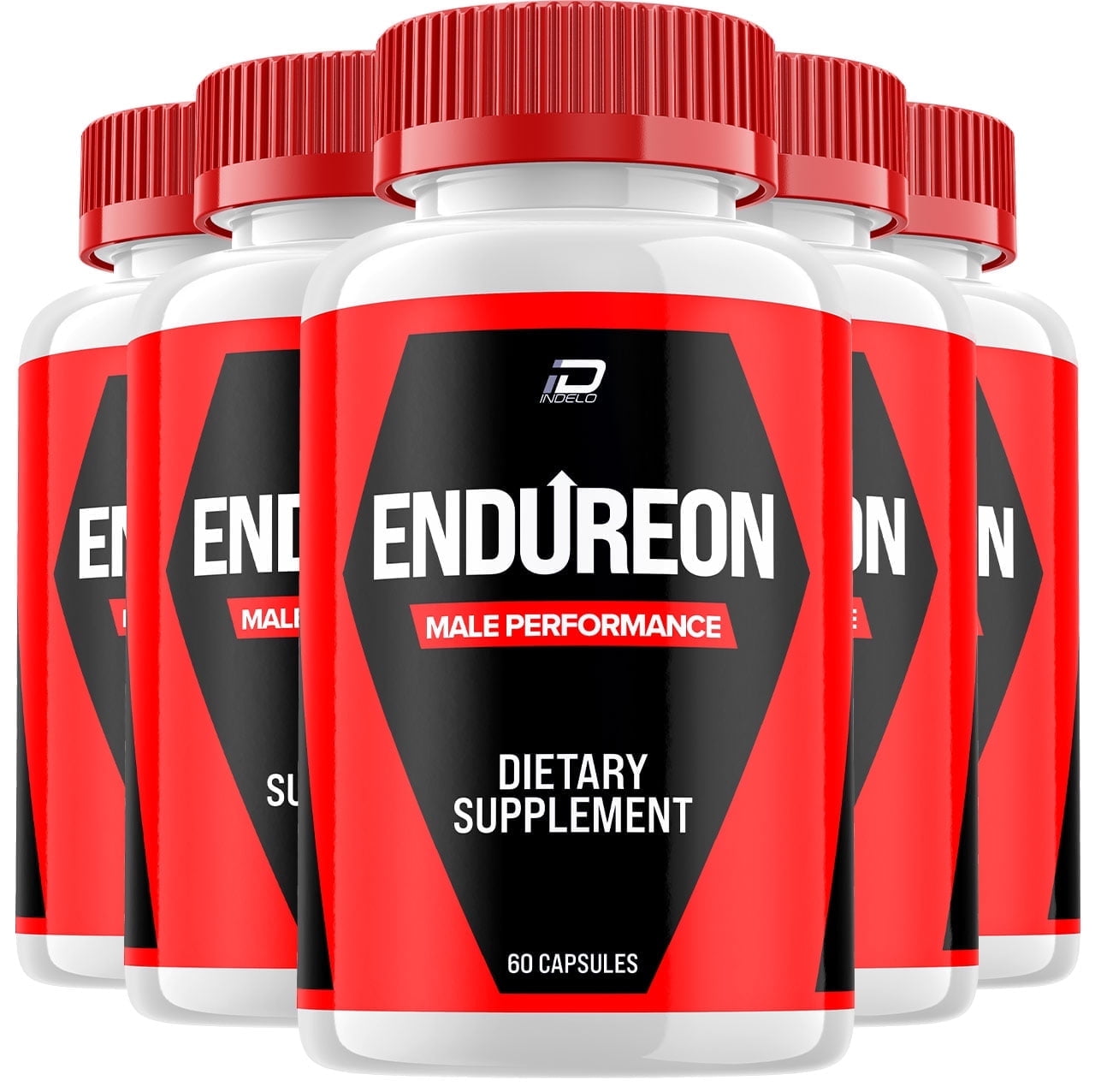 Endureon for Men Capsules - Endureon Dietary Supplement, 5 Packs, 300 ...