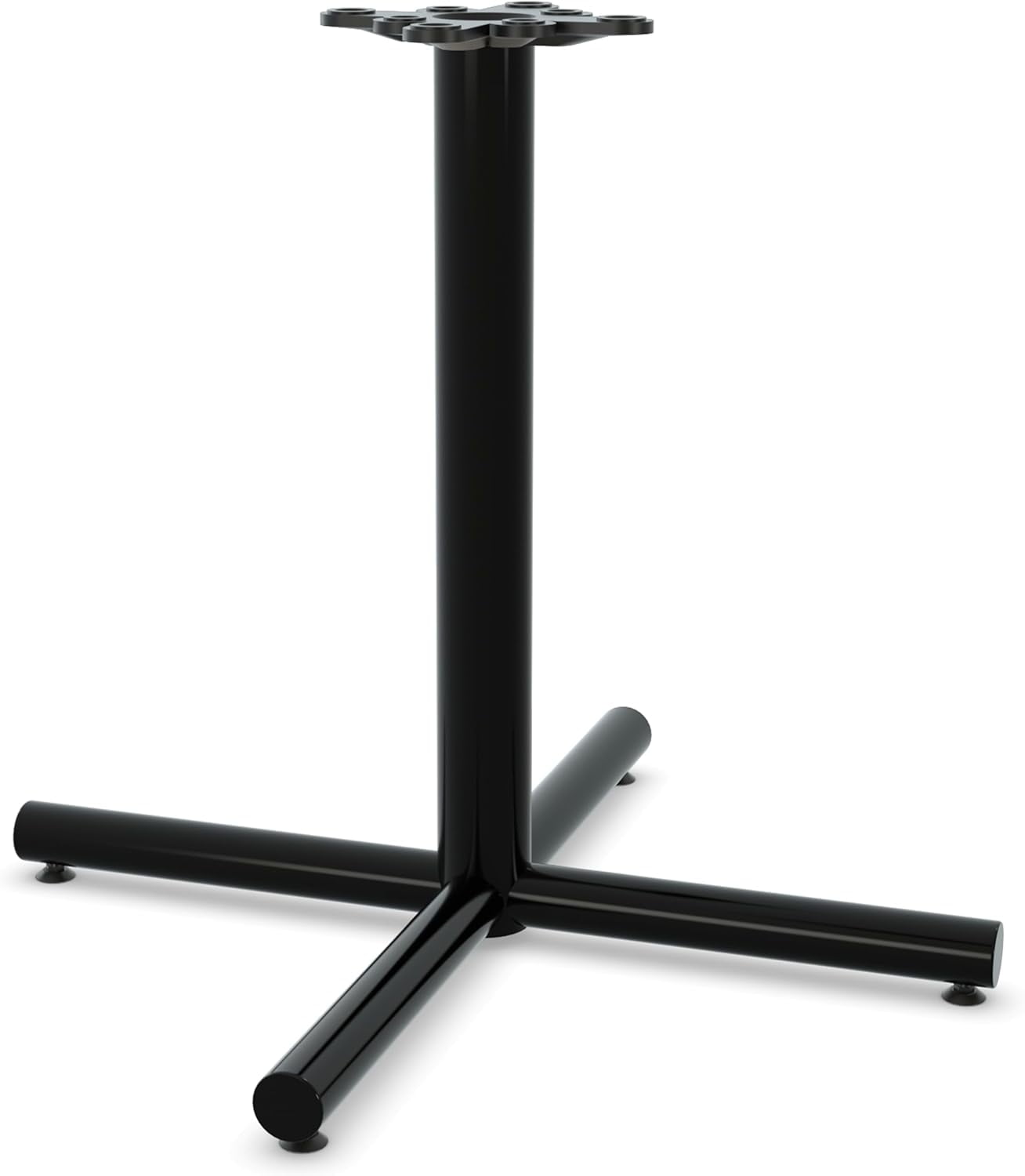 Endurex Cafe Table Base, Single Column X-Base, 32" x 32" Base, 3 ...