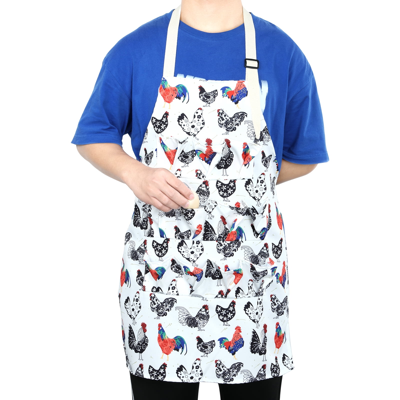 Enduring Canvas Egg Apron Egg Collecting Apron with 11 Pockets Chicken ...