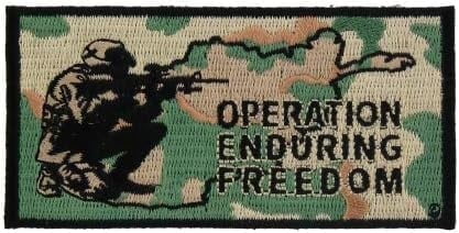 Enduring Freedom Soldier Patch, OEF Military Patches - Walmart.com