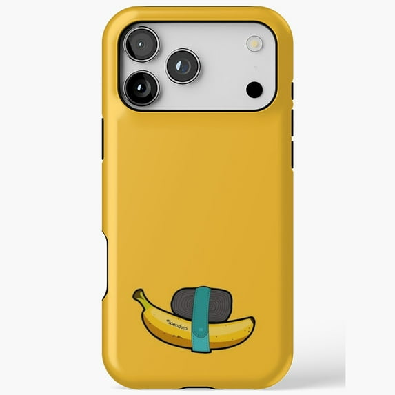 Enduro Banana Sporty Tropical Fruit Art Phone Case Compatible iPhone 17 ...