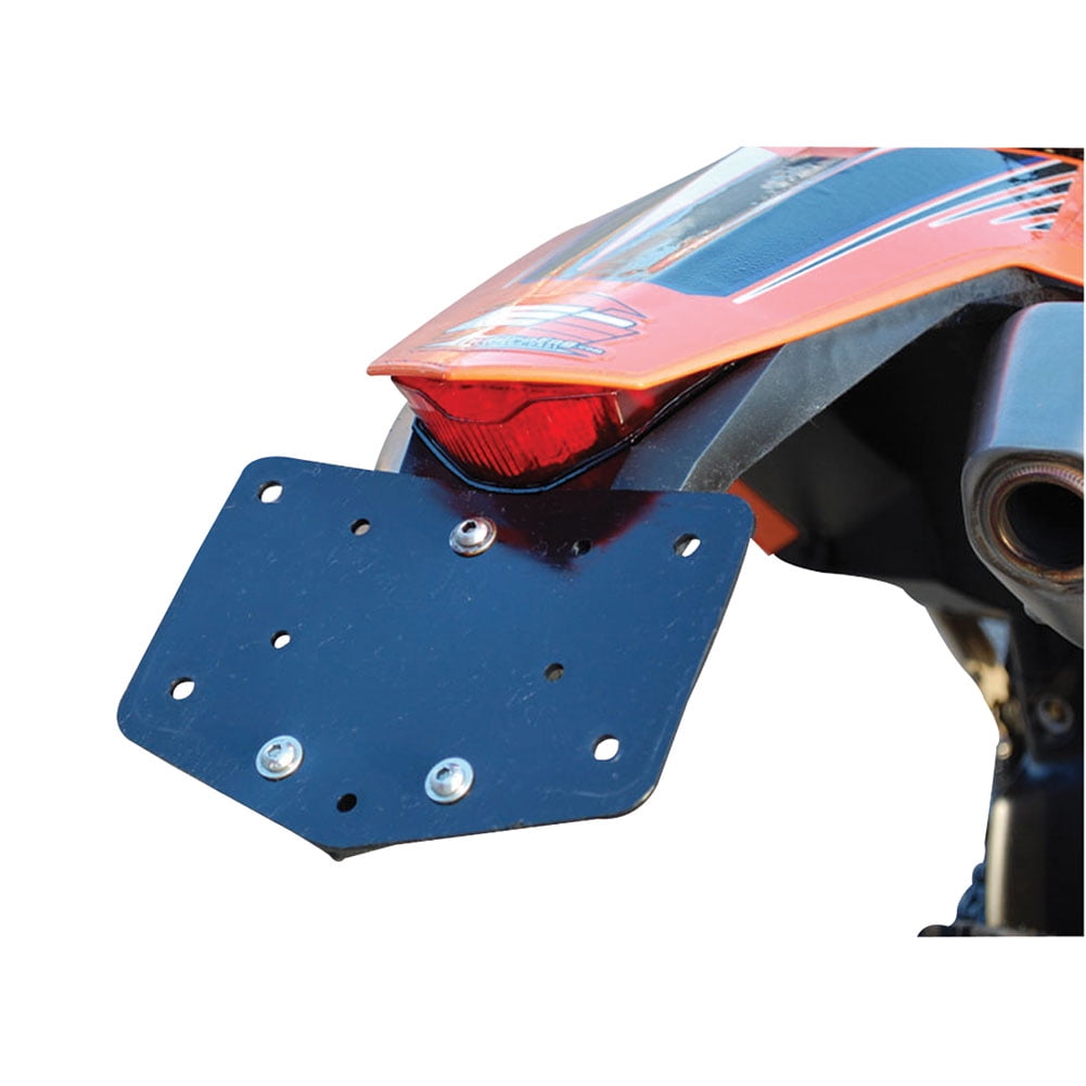 Enduro Engineering License Plate Holder Plastic Black 22-700 ...
