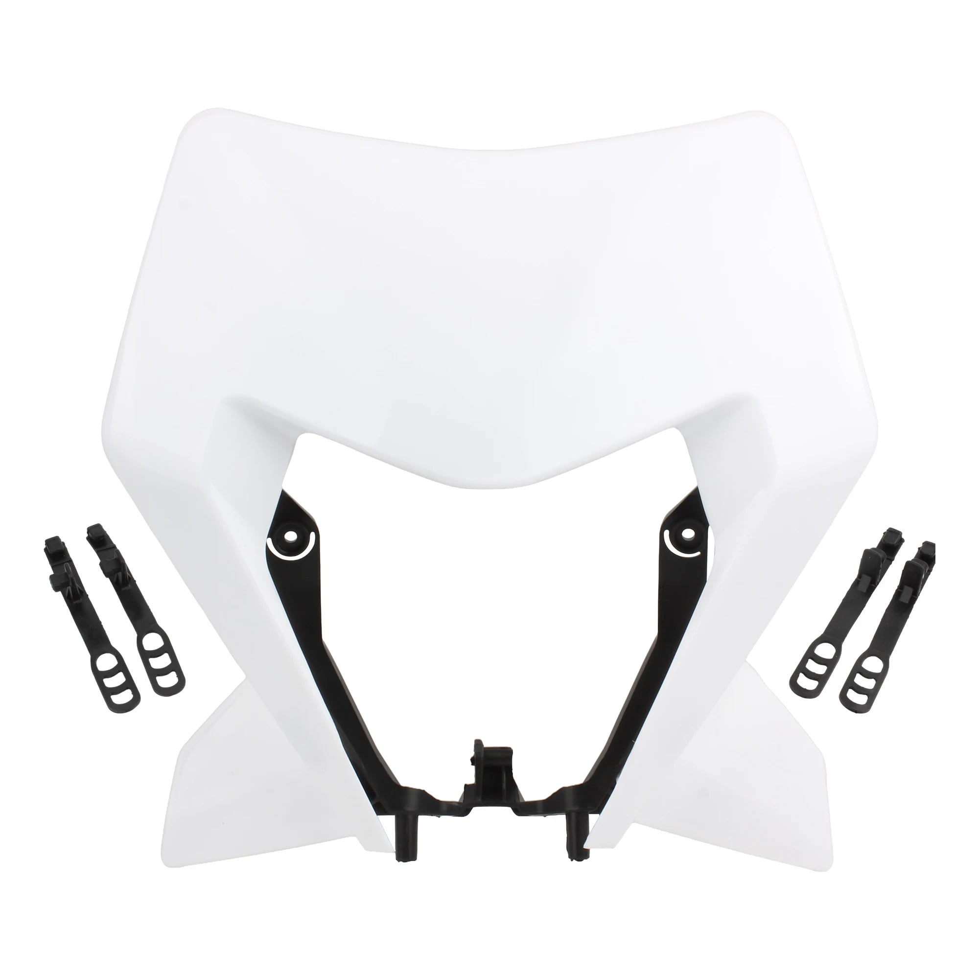 Enduro Motorcycle Mask For KTM Headlight Plate Plastic Kit XC SX SXF ...