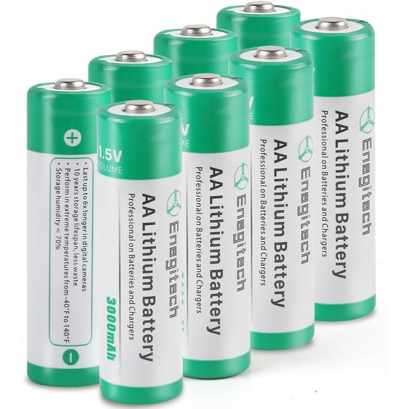 Lithium Double A Batteries