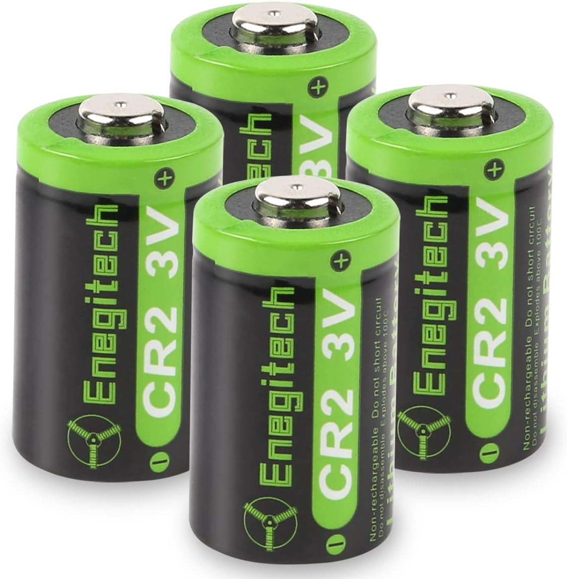Enegitech CR2 3V Lithium Battery, DL-CR2 for Golf Rangefinder Non-Rechargeable 4 Pack - Walmart.com