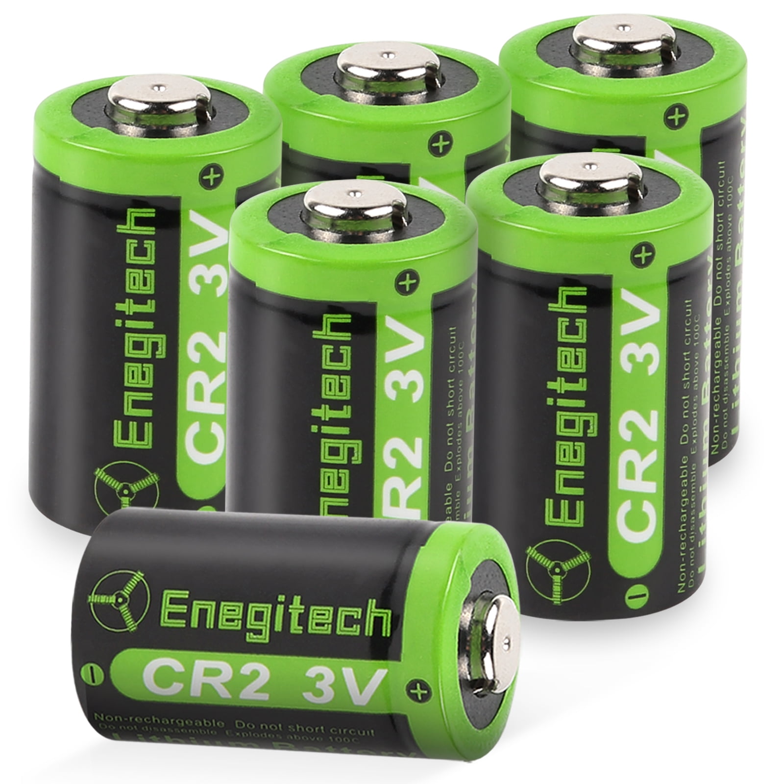 Enegitech CR2 3V Lithium Battery, DL-CR2 for Golf Rangefinder, Nest Temperature Sensor Non ...