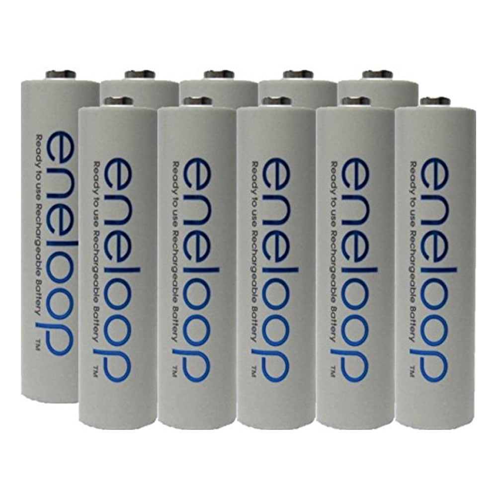 10 Pack Panasonic Eneloop AAA 4th generation 800mAh, Min. 750mAh NiMH ...