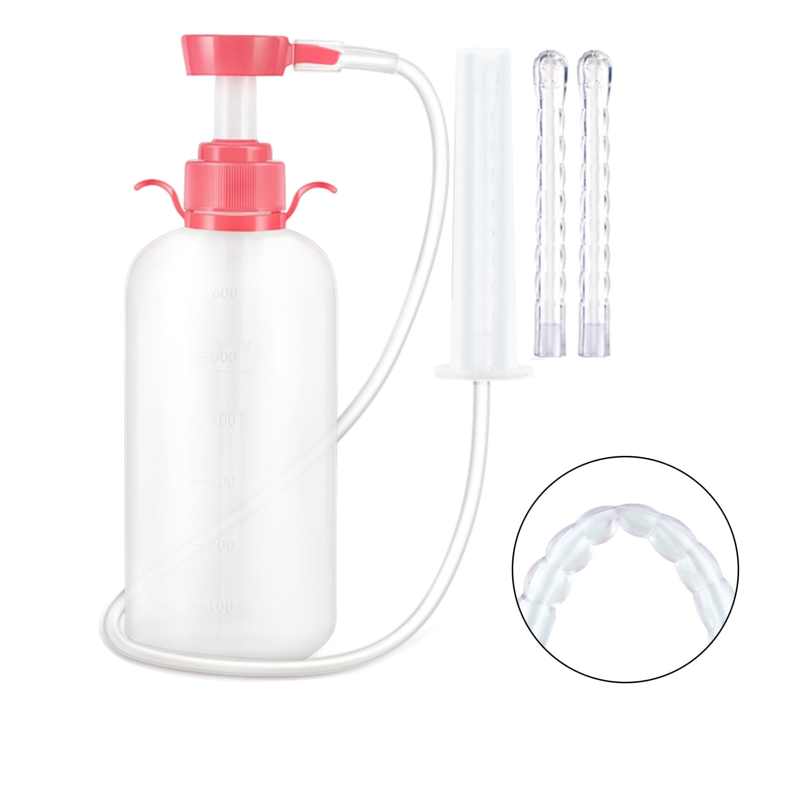 Enema Anal Vaginal Anal Cleaning Washer Douche Bottle Pump Pressure Kit ...