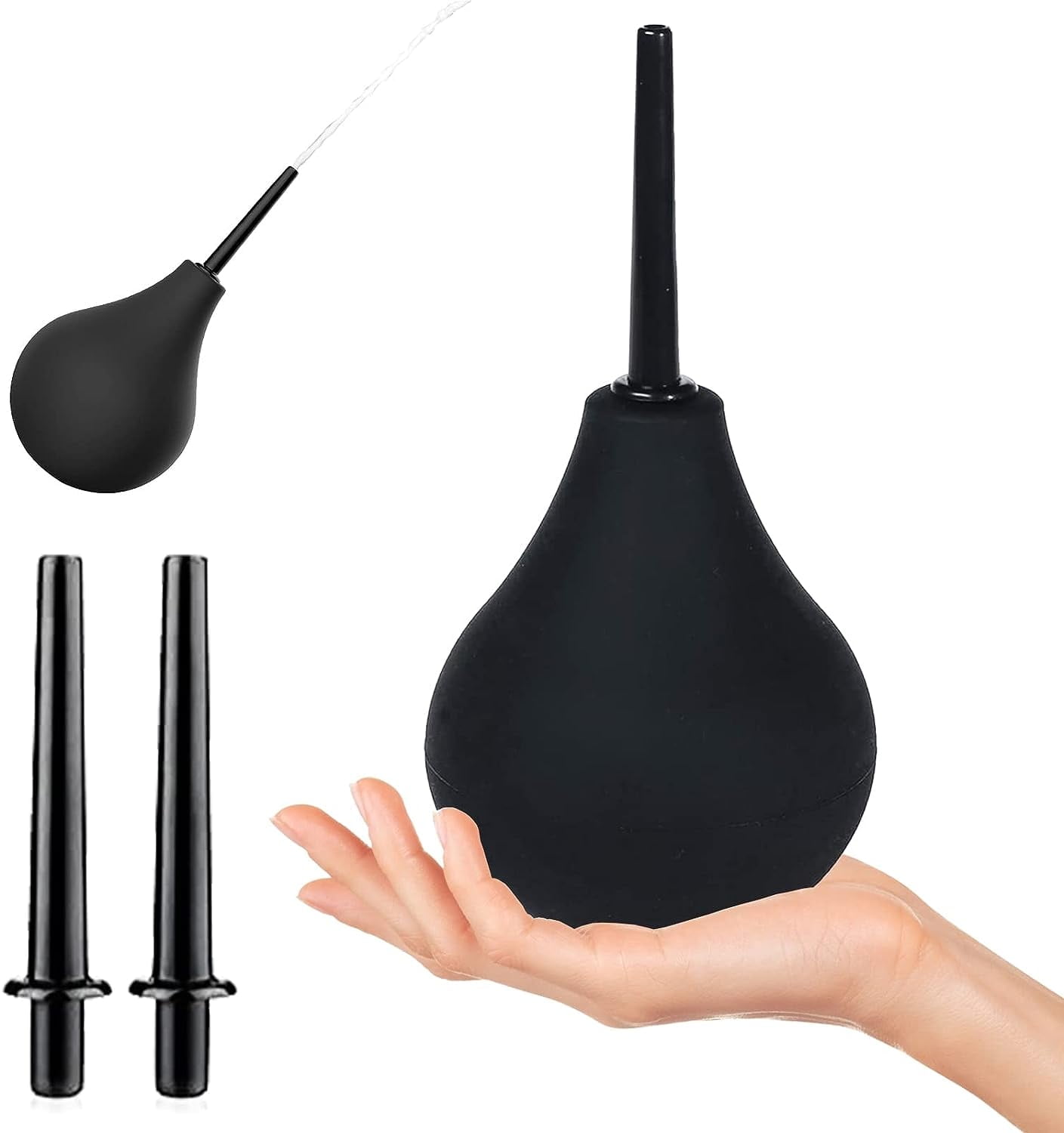 Enema Bulb Kit, Clean Anal Douche for Women & Men Enemas Bulbs ...