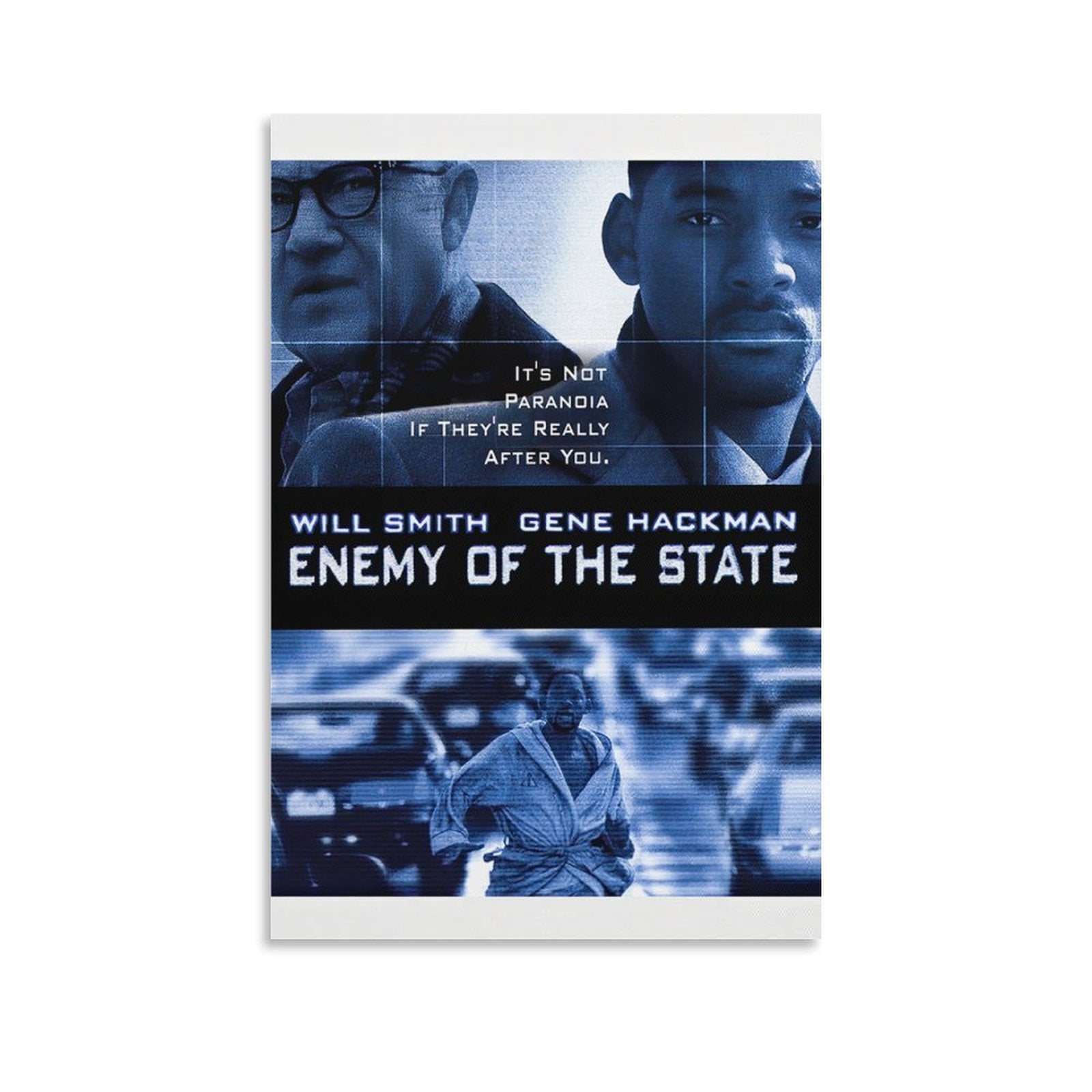 Enemy of The State Movie Poster Posters Wall Art Painting Canvas Gift ...