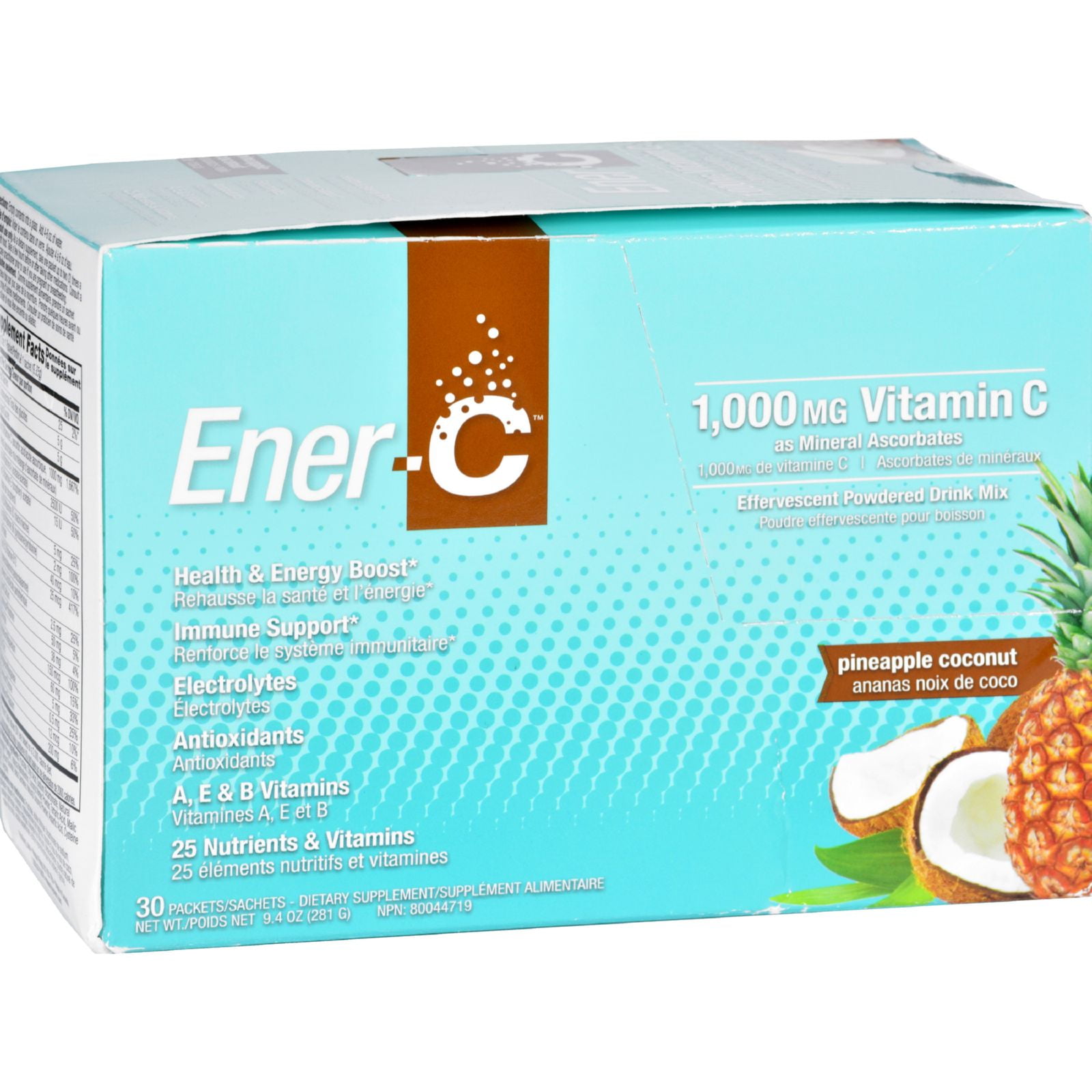 Ener-C 1,000 MG Vitamin C with Mineral Ascorbates Multivitamin Drink ...