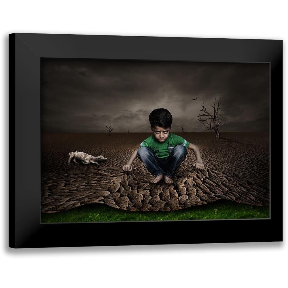 Ener, Deniz 24x18 Black Modern Framed Museum Art Print Titled ...