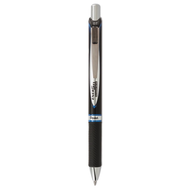 EnerGel PRO Permanent Ink Hybrid Gel Pen, Retractable, Medium 0.7 mm ...