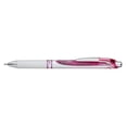 EnerGel Pearl Retractable 0.7mm Pink Accent, Black Ink (Innerpack of 12 ...