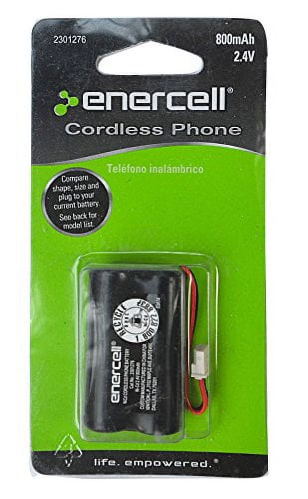 Enercell Rechargeable 2.4V/800Mah Ni-Cd Battery for Vtech BT175242 ...
