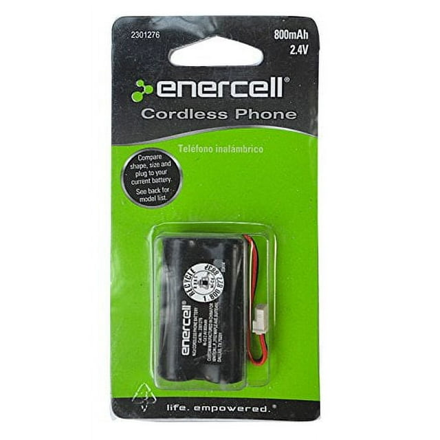 Enercell Rechargeable 2.4V/800Mah Ni-Cd Battery for Vtech BT175242 - Walmart.com