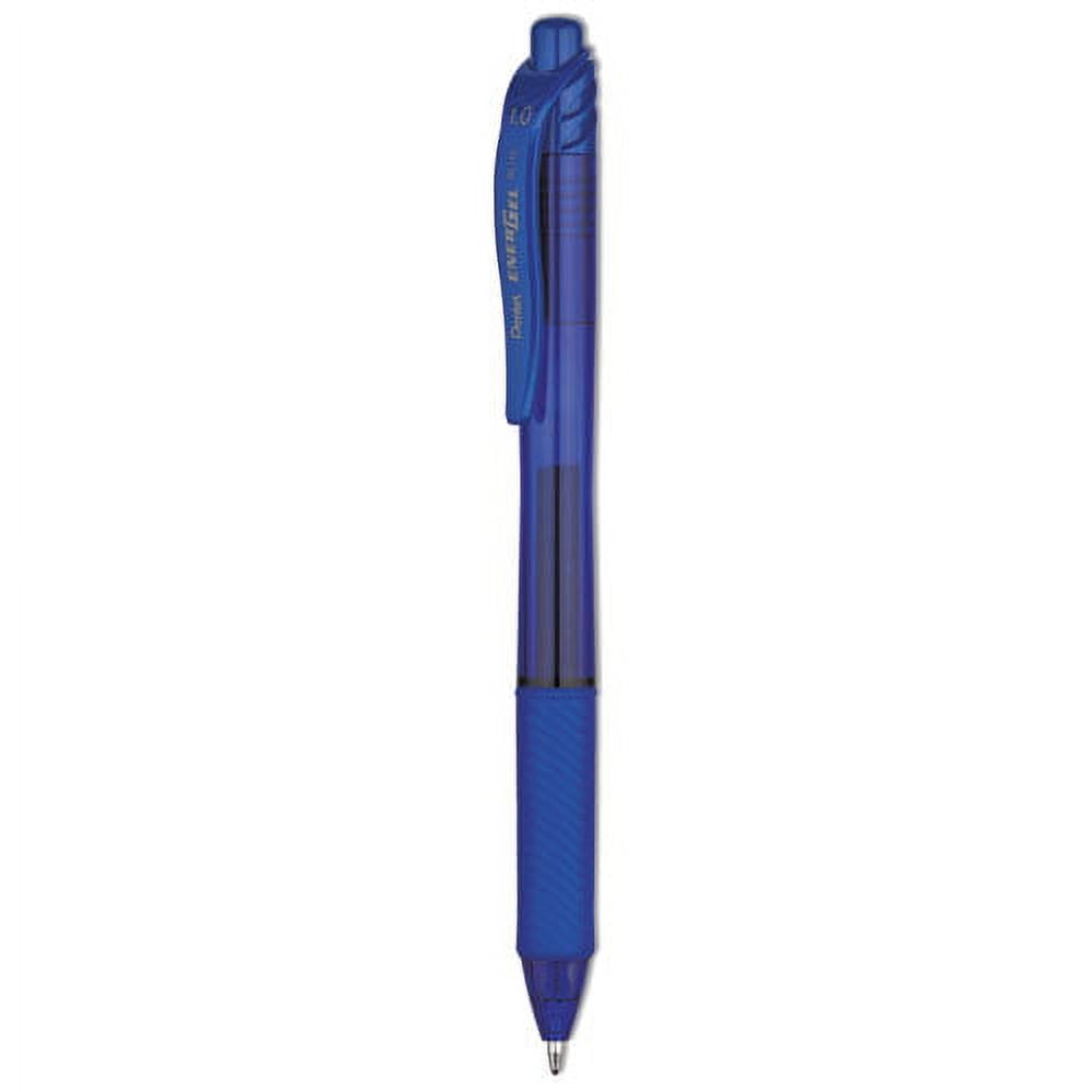 Energel-X Gel Pen, Retractable, Bold 1 Mm, Blue Ink, Translucent Blue ...