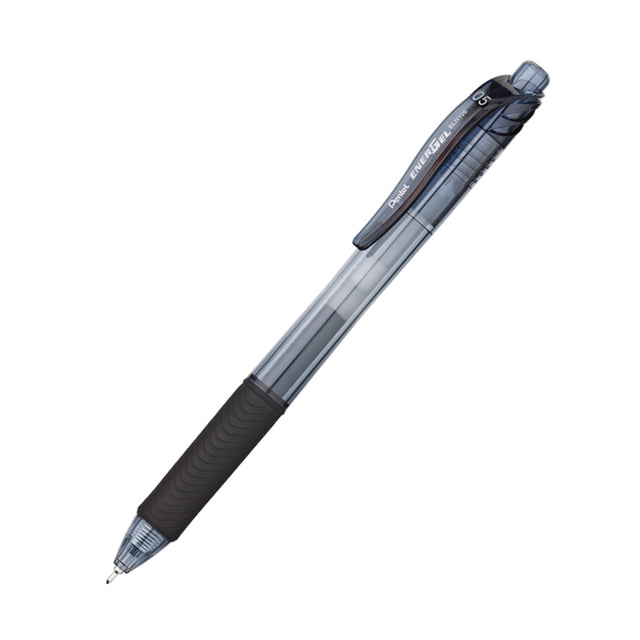 Energel-X Gel Pen, Retractable, Fine 0.5 Mm Needle Tip, Black Ink ...