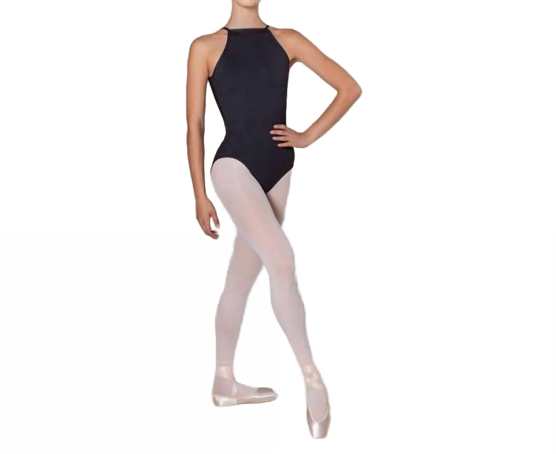 Energetiks Stellar High Neck Mesh Cami Leotard - Walmart.com