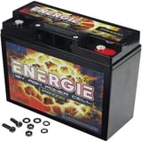 Energie, Vehicle Battery, 12V 1000 CCA AGM Power Cell - Walmart.com