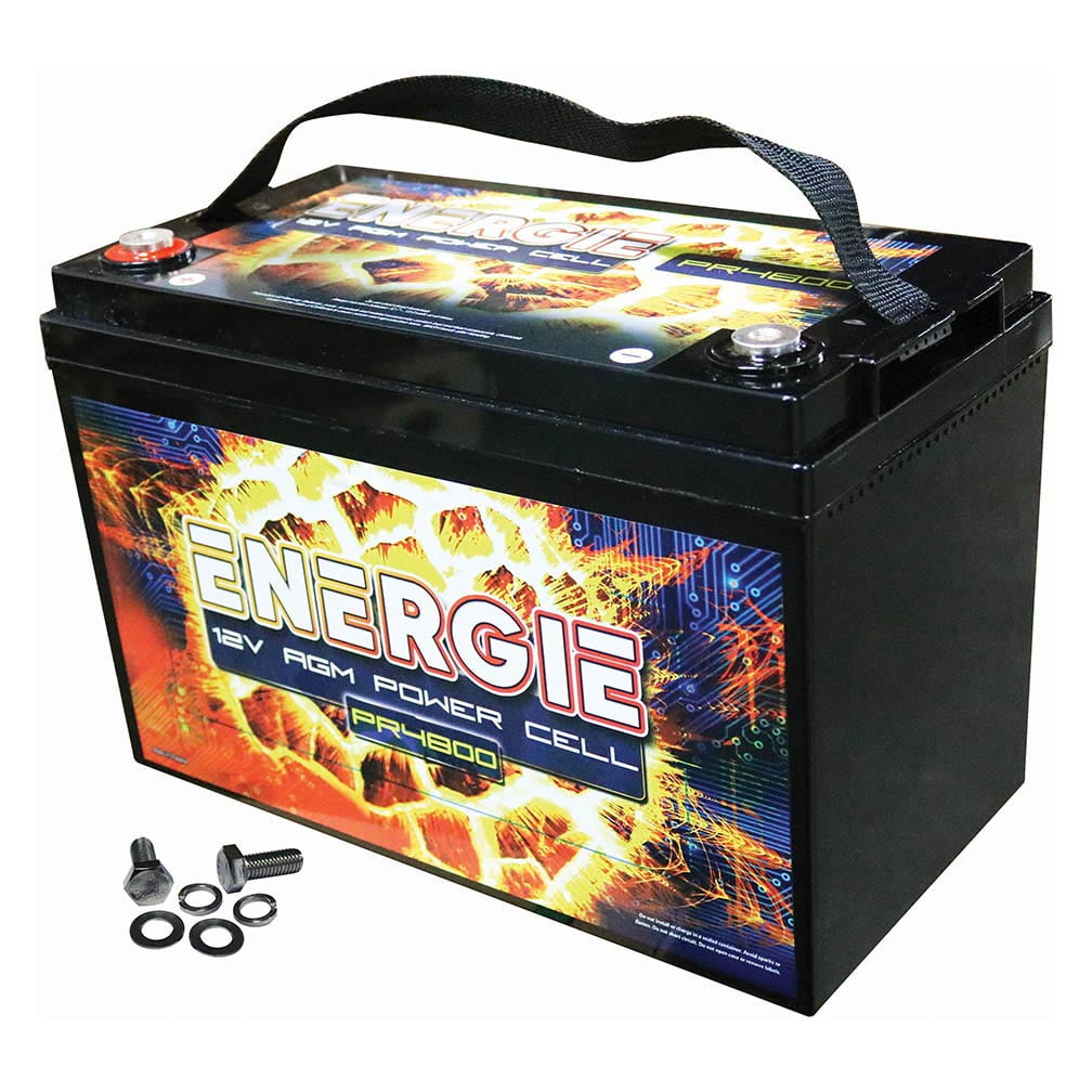 Energie Electric PR4800 4800W 12V DC Power Cell Battery, 110 Ah ...